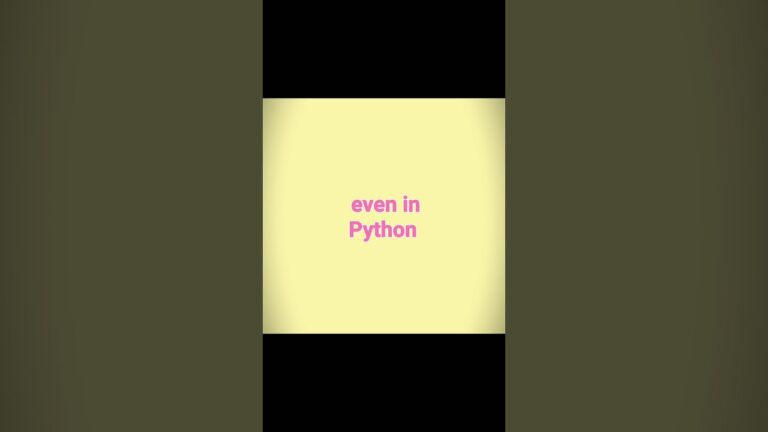 even in Python l operators l Python programming #coding #shorts #python #shorts | Pythonちゃん