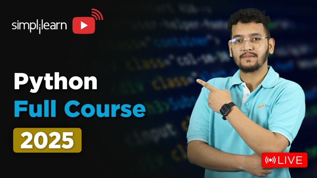 Python Full Course 2025 | Python Programming Tutorial For Beginners | Python Course ...