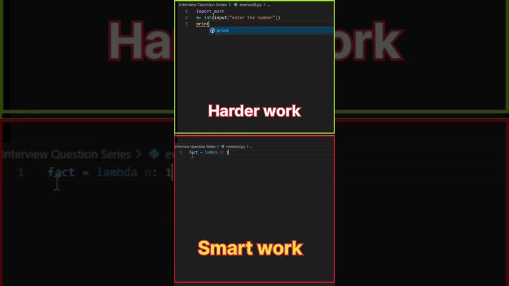 Hardwork Vs Smart work | code with me. #programming #coding # ...