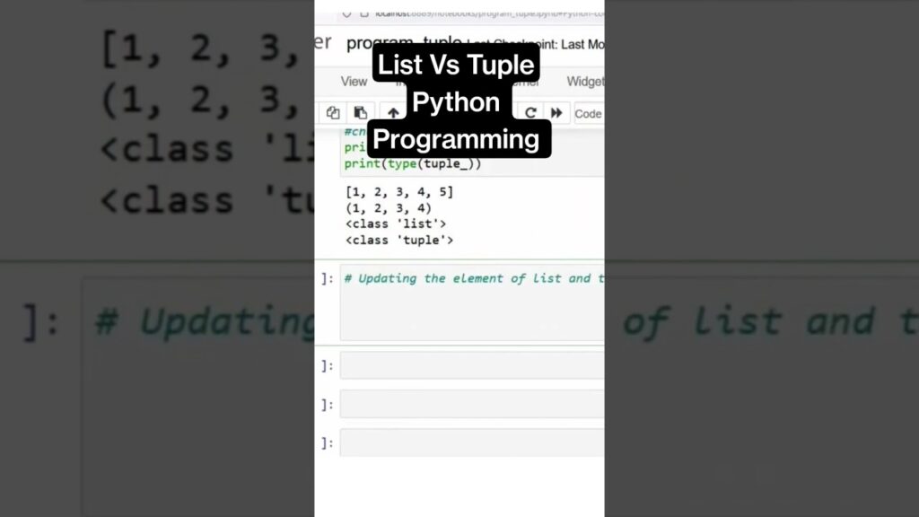 List vs Tuple Python Programming Ultimate Showdown! #python #ai | Pythonちゃん